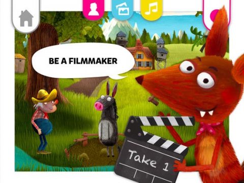 Fox and sheep filmstudio / Moviemaker for kids - Mediasmarties